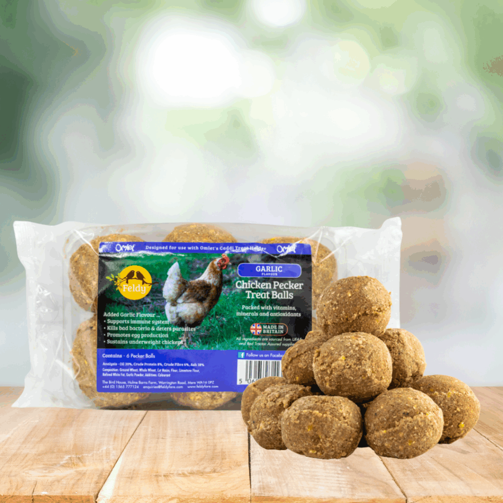 Feldy Garlic Pecker Balls 6pk - Chickens to Your Door