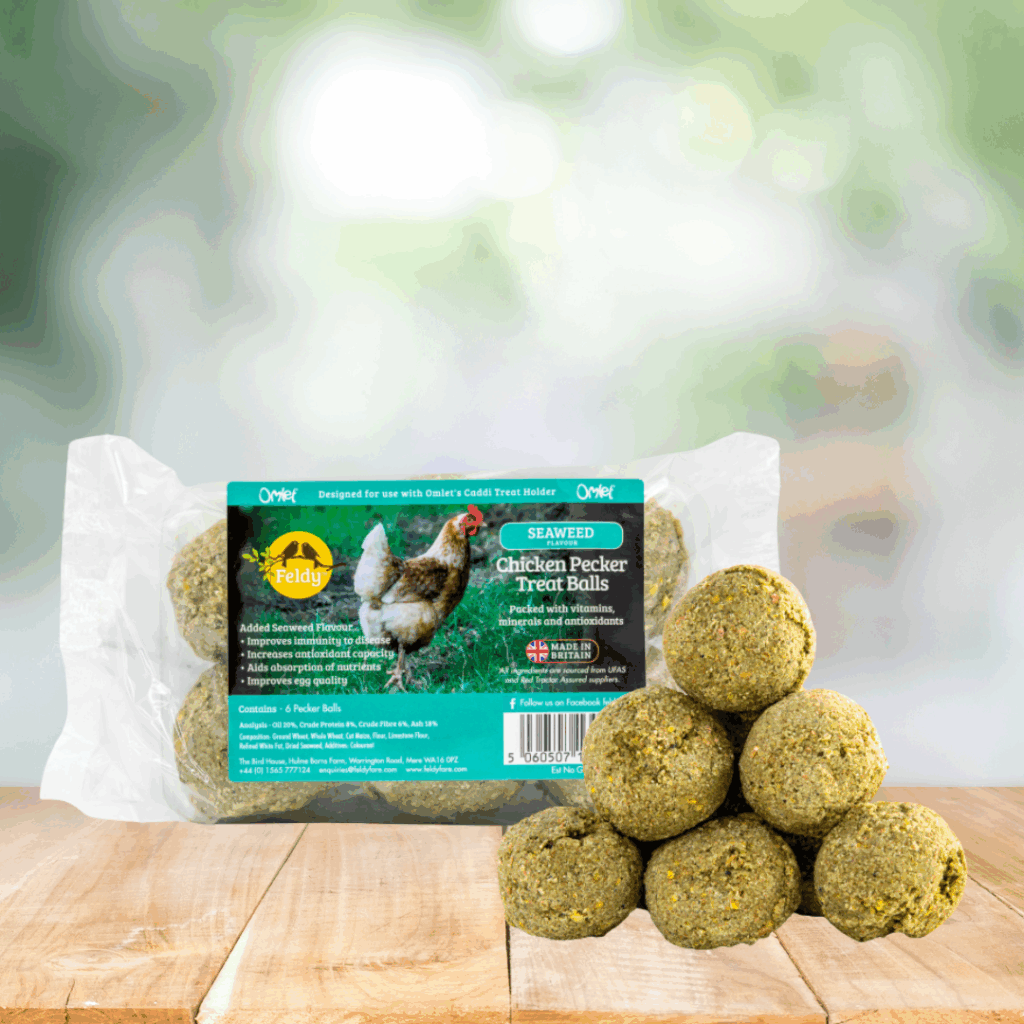 Feldy Seaweed Pecker Balls 6pk - Chickens to Your Door