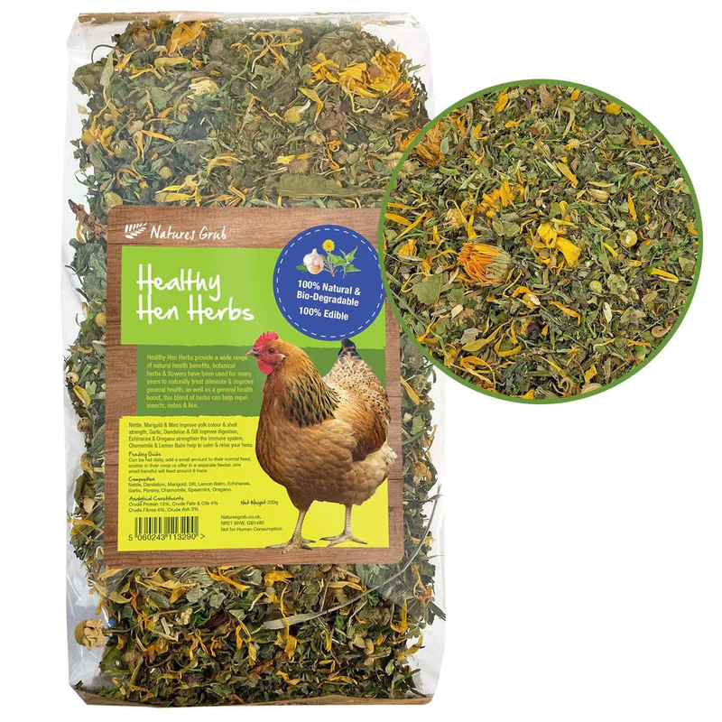Healthy Hen Herbs 200g - Chickens to Your Door